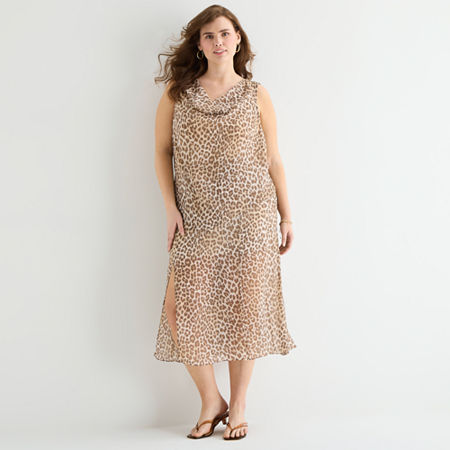 Click here for a.n.a Womens Plus Midi Pencil Skirt  1x  Black prices