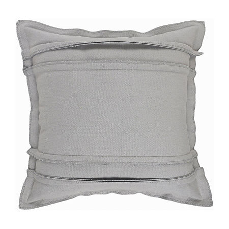 Click here for LR Home Zoey Square Throw Pillow  One Size  Gray prices