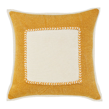 Click here for LR Home Ainara Square Throw Pillow  One Size  Yell... prices
