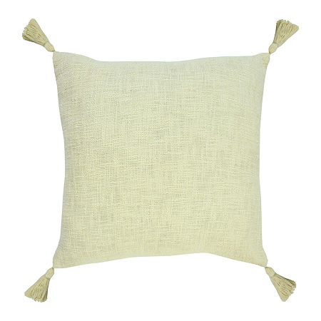 Click here for LR Home Maria Square Throw Pillow  One Size  Yello... prices