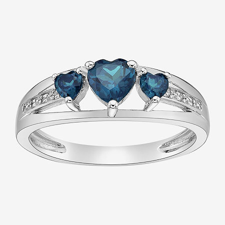 Click here for Womens Diamond Accent Genuine Blue Topaz Sterling... prices