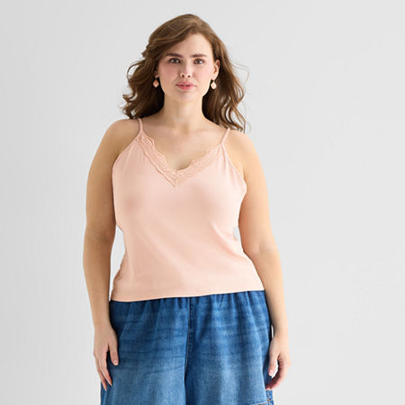 Click here for a.n.a Womens Plus V Neck Sleeveless Tank Top  1x... prices