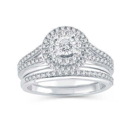 Click here for Womens 1/2 CT. T.W. Natural Diamond 10K White Gold... prices
