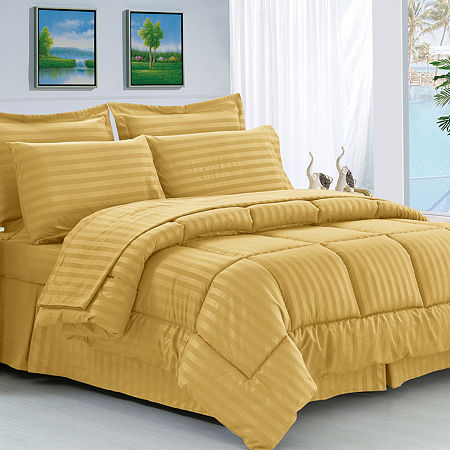 Click here for Elegant Comfort 8-Piece Complete Bedding Set Dobby... prices