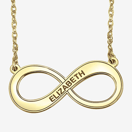 Click here for Personalized Infinity Name Pendant Necklace  One S... prices