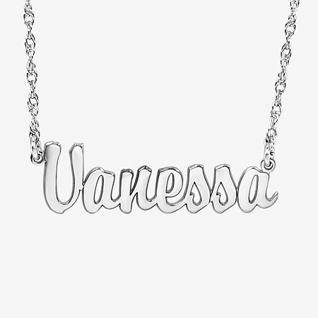 Click here for Personalized Cursive Name Necklace  One Size  Whit... prices