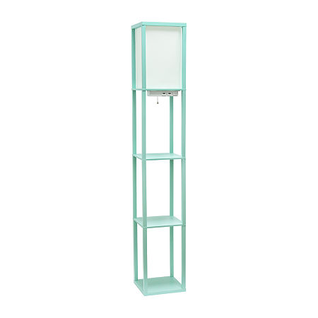 Click here for Simple Designs Floor Lamp Organizer Storage Shelf... prices