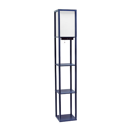 Click here for Simple Designs Floor Lamp Organizer Storage Shelf... prices