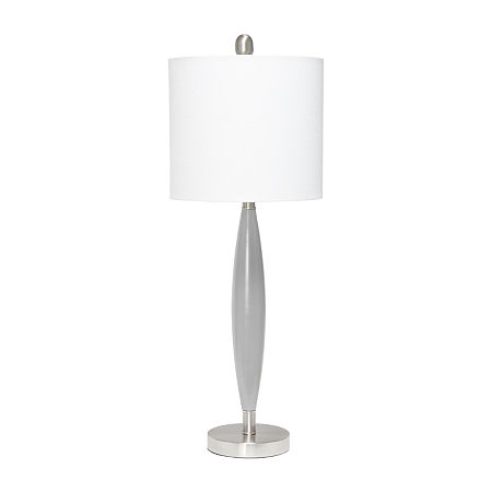 Click here for Lalia Home Classix Stylus Table Lamp w/White Fabri... prices