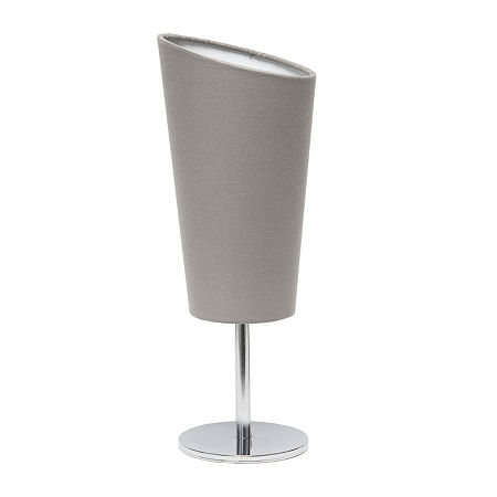 Click here for Simple Designs Mini Chrome Mini Table Lamp w/Angle... prices
