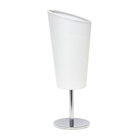 Click here for Simple Designs Mini Chrome Mini Table Lamp w/Angle... prices