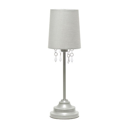 Simple Designs Table Lamp - Gray