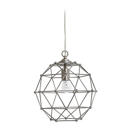 Click here for Elegant Designs Industrial 1 Bulb Hexagon Pendant... prices