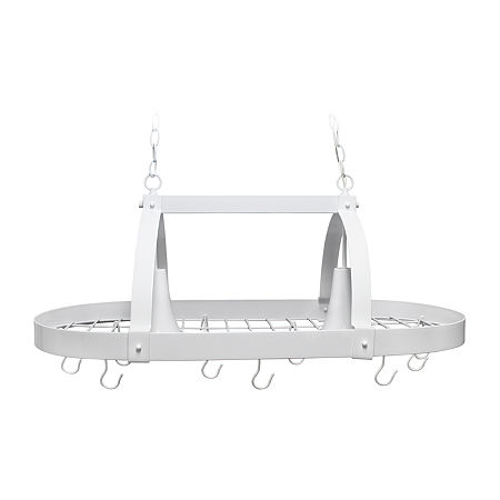 Click here for Elegant Designs 2 Bulb Kitchen Pot Rack w/Downligh... prices