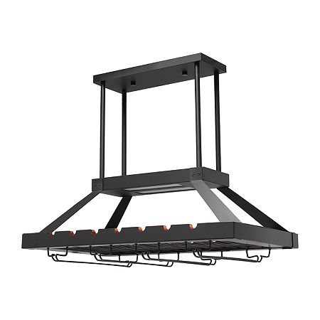Click here for Elegant Designs 2 Light LED Overhead Wine Rack prices
