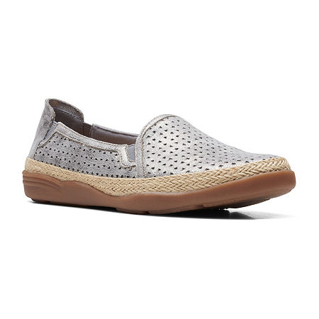 Click here for Clarks Elaina Ruby Womens Closed Toe Slip-On Shoe... prices