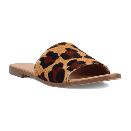 Click here for Dingo Womens Tabby Slide Sandals  10 Medium  Brown prices