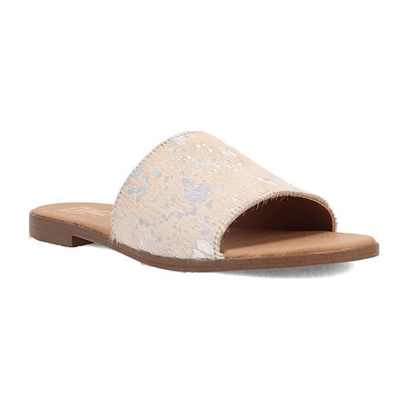 Click here for Dingo Womens Moo Moo Slide Sandals  9 Medium  Gray prices