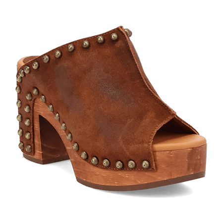Click here for Dingo Womens Echo Heeled Sandals  7 Medium  Brown prices