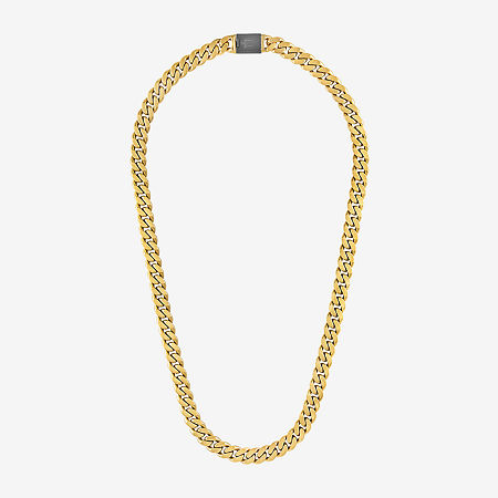 Click here for Bulova Mens Stainless Steel 24 Inch Curb Chain Nec... prices