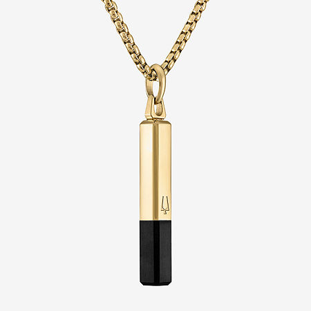 Click here for Bulova Mens Genuine Black Spinel Stainless Steel R... prices