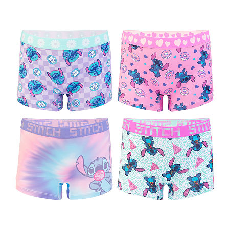 Click here for Little & Big Kid Girls Lilo & Stitch 4 Pack Multi-... prices