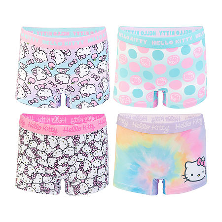 Click here for Little & Big Kid Girls Hello Kitty 4 Pack Multi-Pa... prices