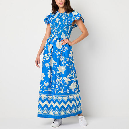 Click here for St. Johns Bay Womens Short Sleeve Maxi Dress  Larg... prices