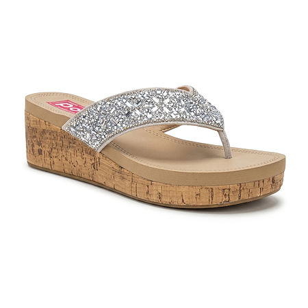 Click here for Pop Womens Stellara Wedge Sandals  9 1/2 Medium  S... prices