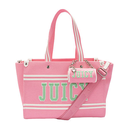 Click here for Juicy By Juicy Couture Canvas Tote Tote Bag  One S... prices