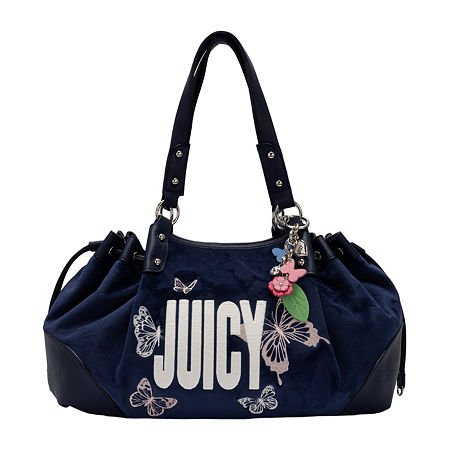 Click here for Juicy By Juicy Couture Velour Satchel Shoulder Bag... prices