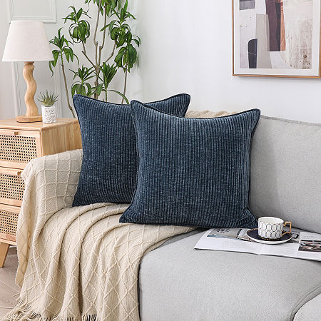 Click here for Regal Home Lila Ribbed Down Alt 20x20 Square Throw... prices