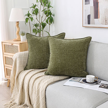 Click here for Regal Home Lila Ribbed Down Alt 20x20 Square Throw... prices