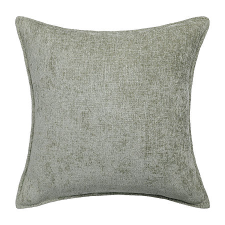 Click here for Chenille 20x20 Square Throw Pillow  One Size  Gree... prices