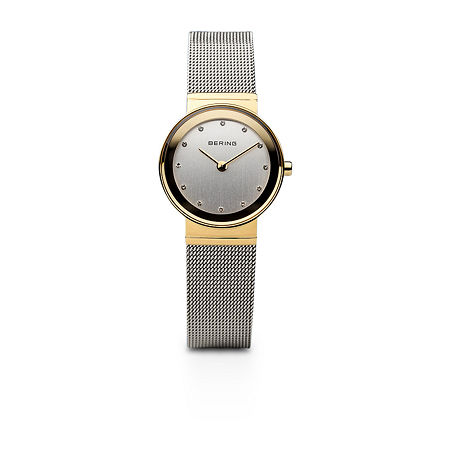Click here for Bering Classic Womens Crystal Accent Two Tone Mesh... prices