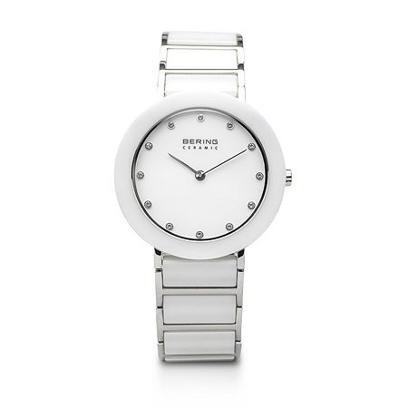 Click here for Bering Womens White Ceramic Bracelet Watch-11435-7... prices