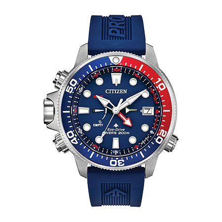 Click here for Citizen Eco-Drive Mens Promaster Aqualand Blue Sil... prices