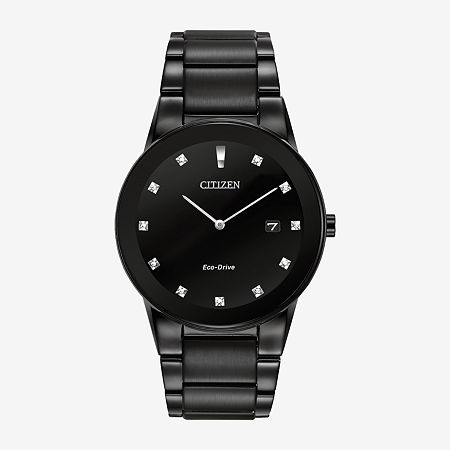 Mens Citizen(R) Axiom Black Dial Bracelet Watch - AU1065-58G