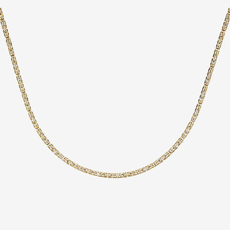 Click here for 14K Two-Tone Gold 080 Solid Byzantine Chain Neckla... prices