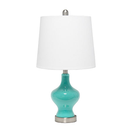 Lalia Home Classix Paseo Table Lamp w/White Fabric Shade