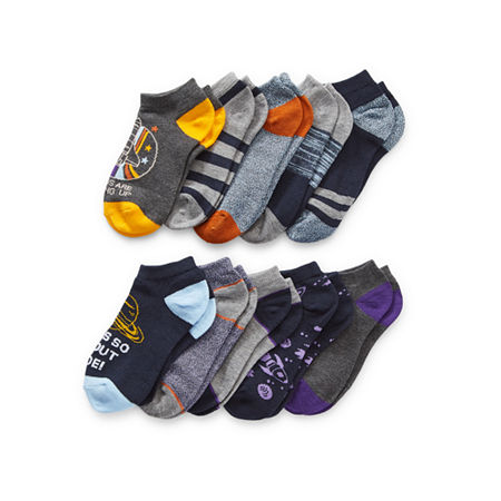 Click here for Thereabouts Little & Big Kid Boys 10 Pair Low Cut... prices