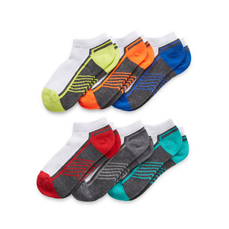 Click here for Xersion Little & Big Kid Boys 6 Pair Low Cut Socks... prices