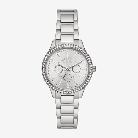Click here for Geneva Womens Crystal Accent Silver Tone Bracelet... prices
