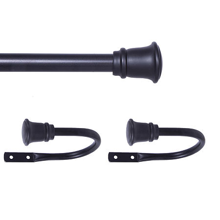 Click here for Kenney Trumpet Decorative Curtain Rod & Holdback S... prices