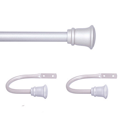 Click here for Kenney Trumpet Decorative Curtain Rod & Holdback S... prices