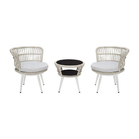 Click here for Kyomi 3PC Lounge Set - Grey prices