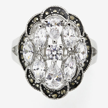 Click here for Sparkle Allure Womens Cubic Zirconia Pure Silver O... prices
