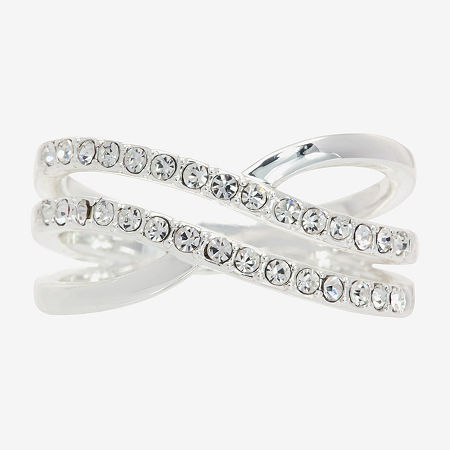 Click here for Sparkle Allure Crossover Double Row Womens 3MM Cry... prices