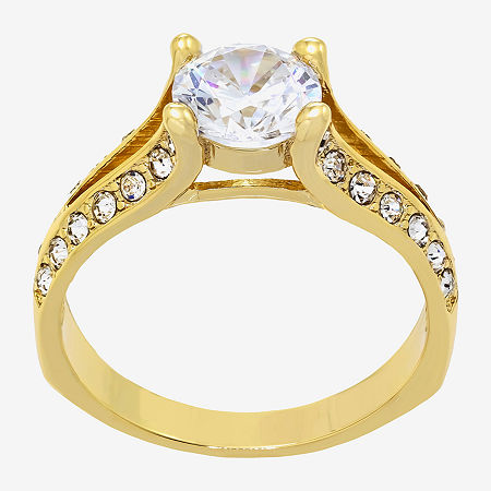 Click here for Sparkle Allure Split Shank Solitaire Womens Cubic... prices