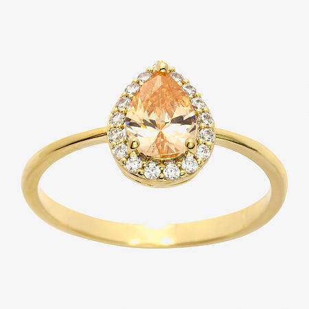 Click here for Sparkle Allure Womens Champagne Cubic Zirconia 14K... prices